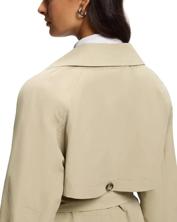 BOSS Calili Water Repellent Trench Coat