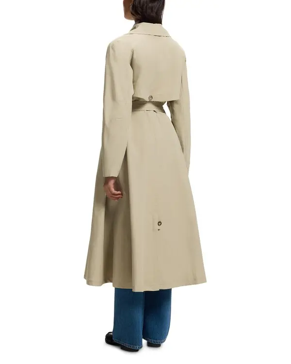 BOSS Calili Water Repellent Trench Coat
