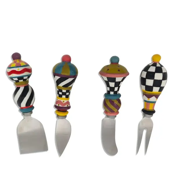MACKENZIE-CHILDS Jubilee Cheese Knife Set