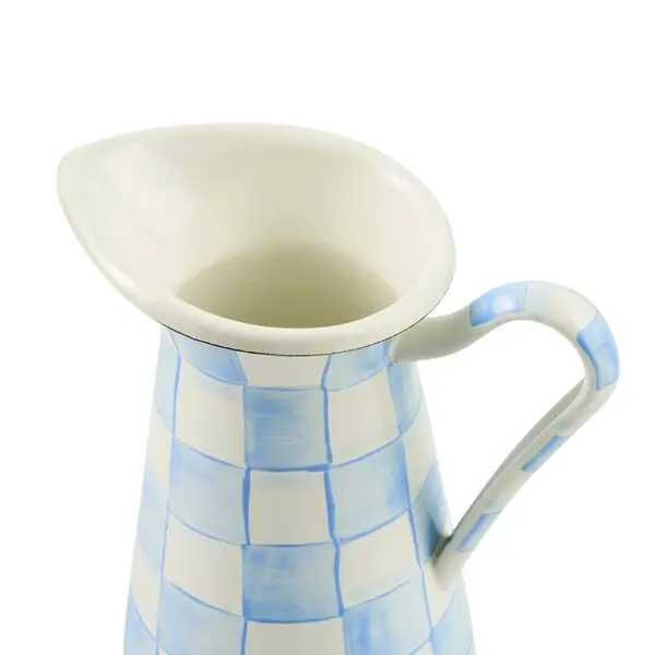 MACKENZIE-CHILDS Check Medium Practical Pitcher