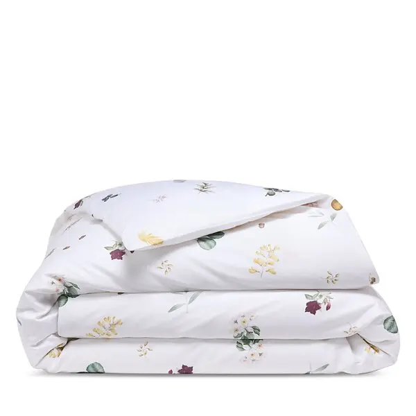 SCHLOSSBERG Ambra Blanc Floral Duvet Cover, Queen