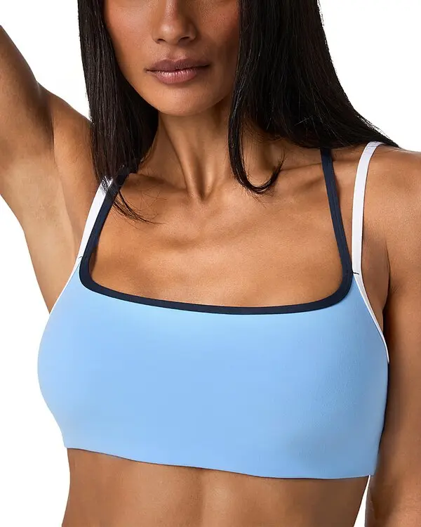 Vuori Daily Layered Bra - Oasis Blue
