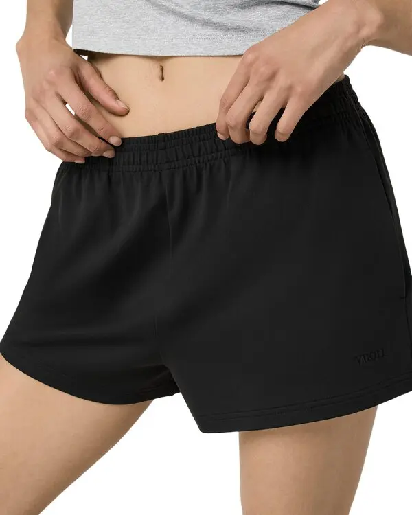 Vuori Halo Shorts - Solid Black