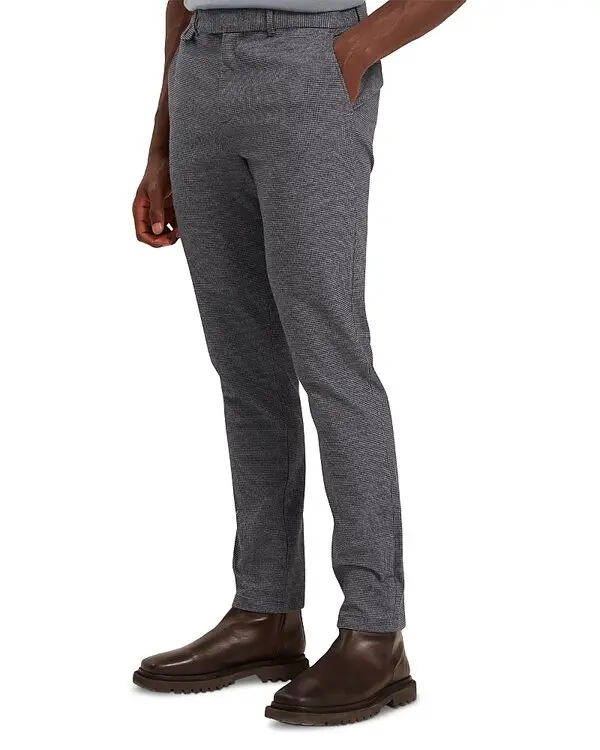 Ted Baker London Filiip Slim Fit Micro Dogtooth Pants