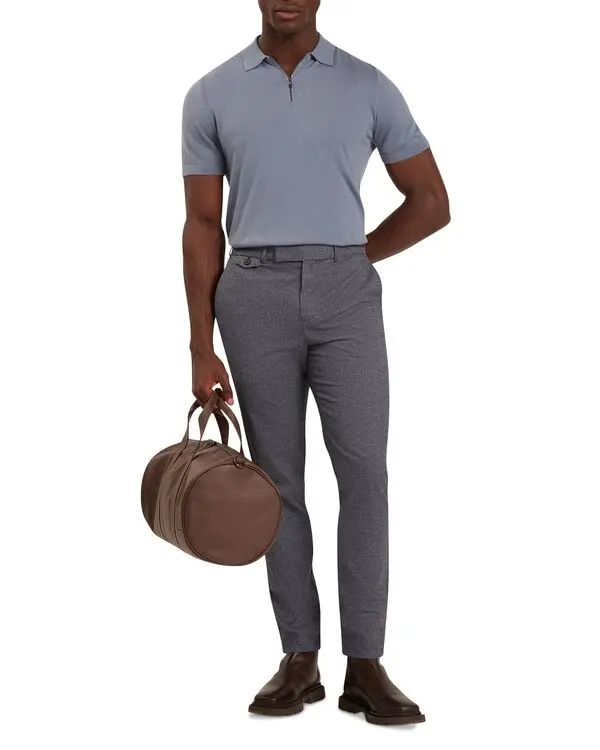 Ted Baker London Filiip Slim Fit Micro Dogtooth Pants