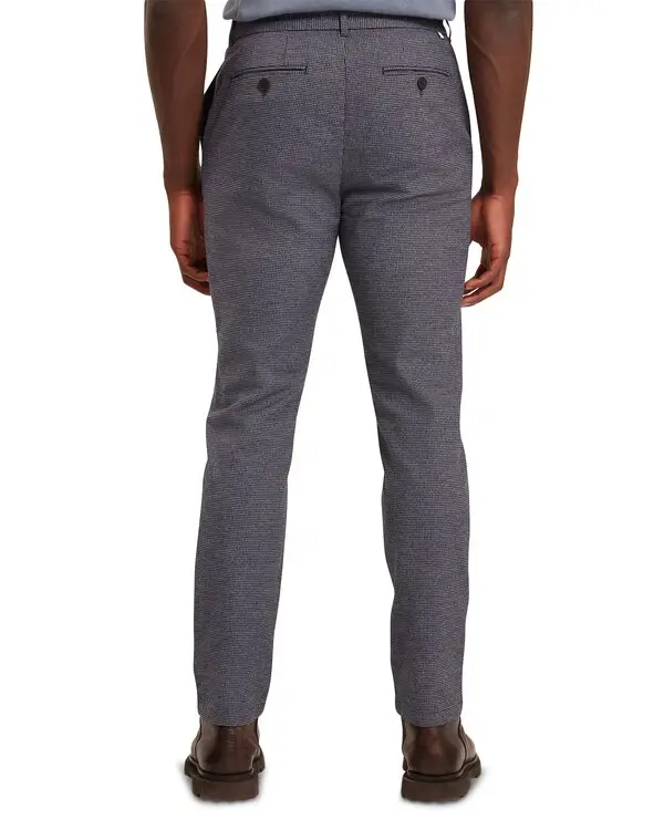 Ted Baker London Filiip Slim Fit Micro Dogtooth Pants