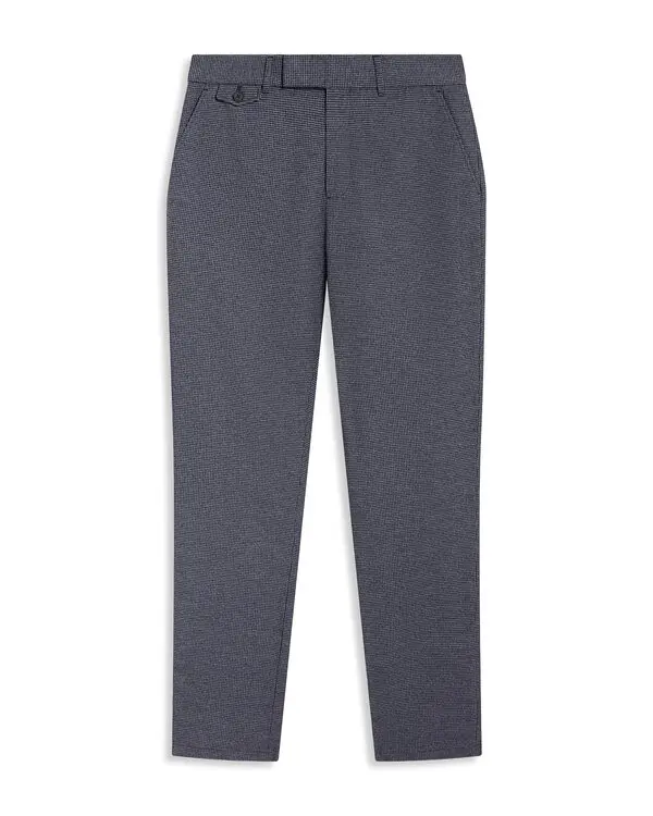 Ted Baker London Filiip Slim Fit Micro Dogtooth Pants