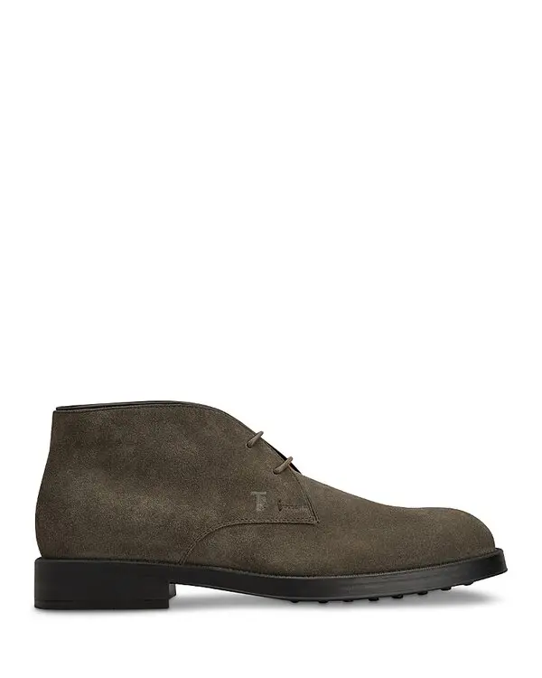 TOD'S Suede Polacco Chukka Boots
