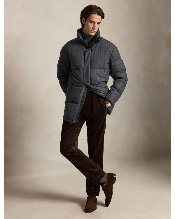 Polo Ralph Lauren The Decker Wool Blend Down Coat