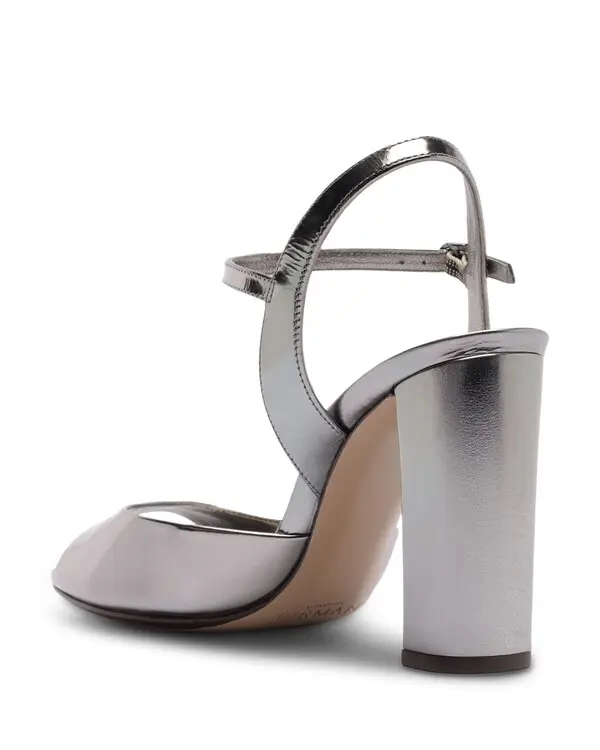 ALEXANDRE BIRMAN Amy Metallic Leather Sandals