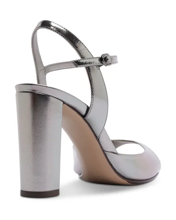 ALEXANDRE BIRMAN Amy Metallic Leather Sandals