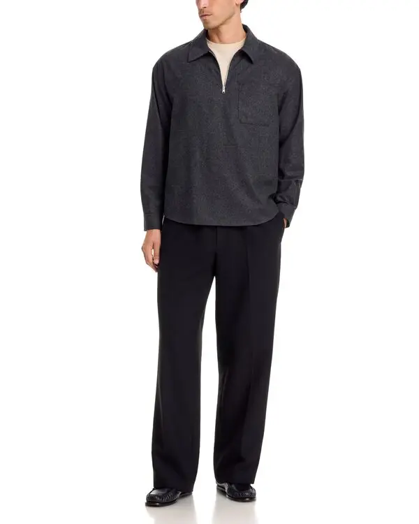 FRAME Half Zip Sweater