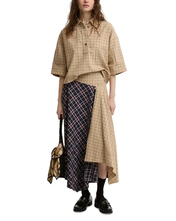 Barbour Dalbury Asymmetric Skirt