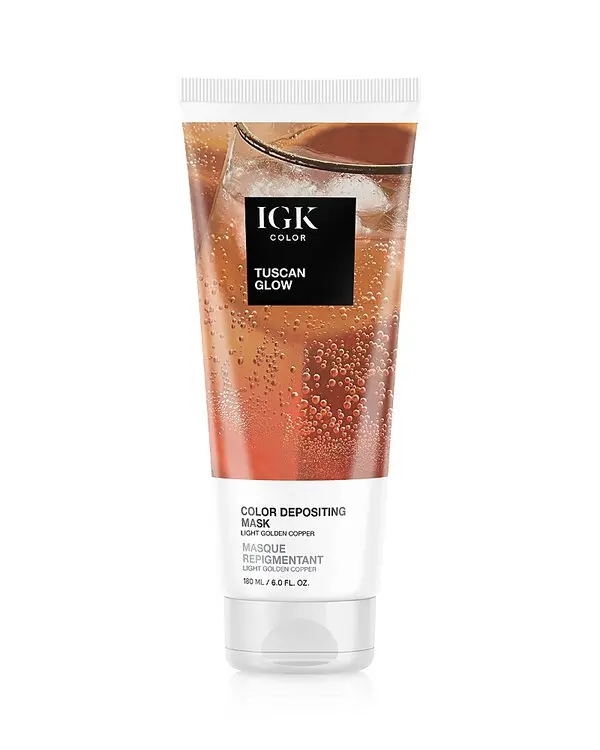 IGK Tuscan Glow Color Depositing Gloss Mask 6 Oz
