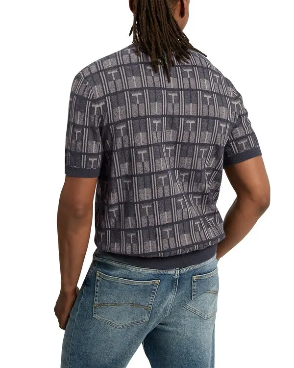 Ted Baker London Britton Short Sleeve Jacquard Tee