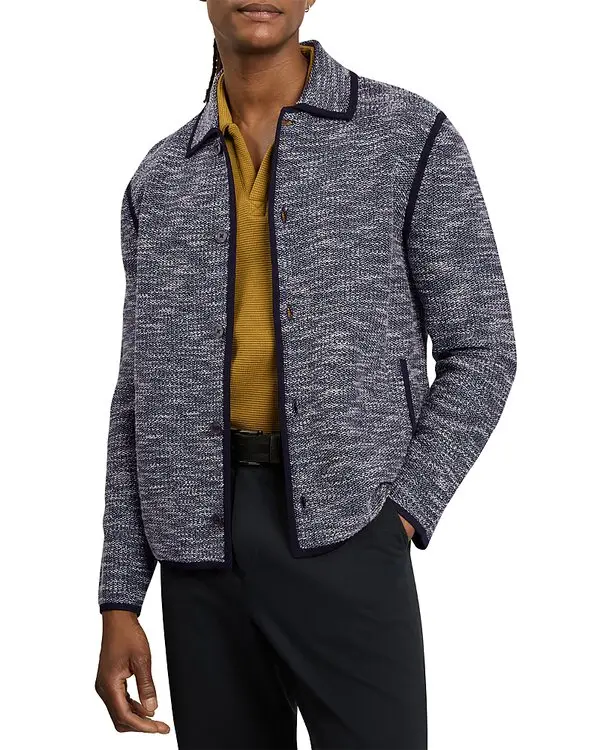 Ted Baker London Hannley Textured Boucle Knit Jacket