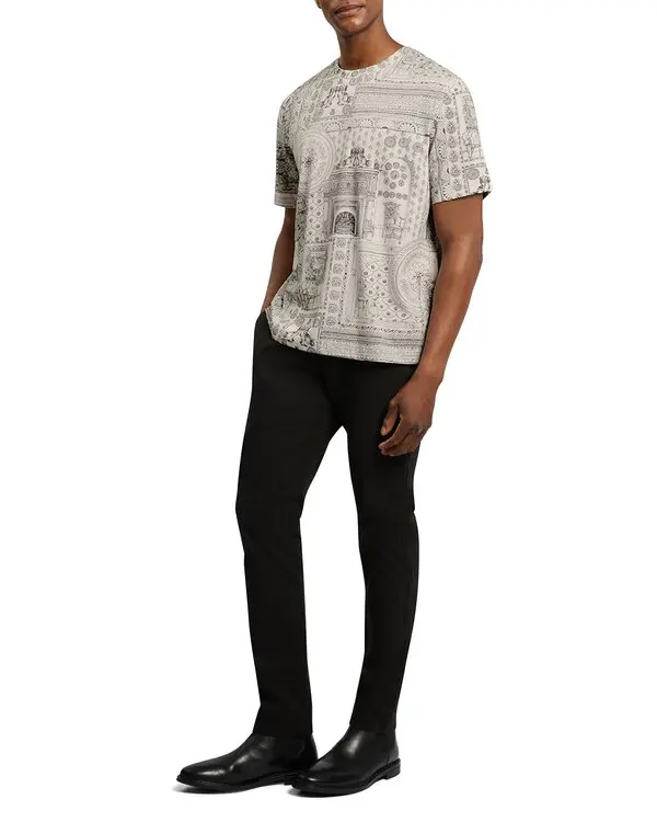 Ted Baker London Bondss Short Sleeve Print Relaxed Tee