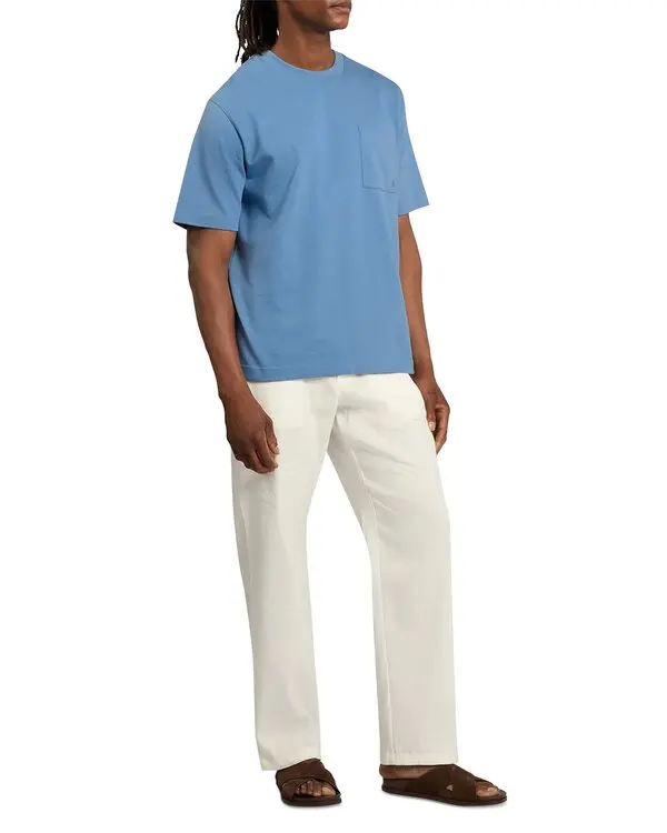 Ted Baker London Porflet Relaxed Cotton Pocket T-shirt - Blue