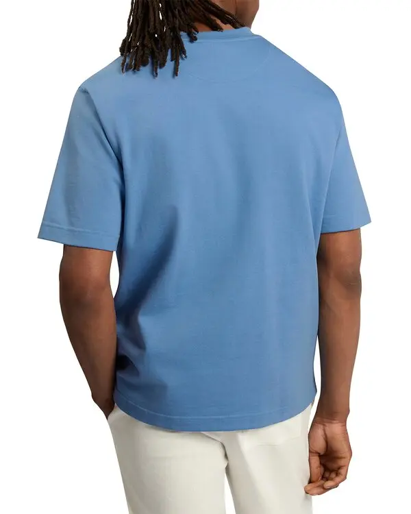 Ted Baker London Porflet Relaxed Cotton Pocket T-shirt - Blue