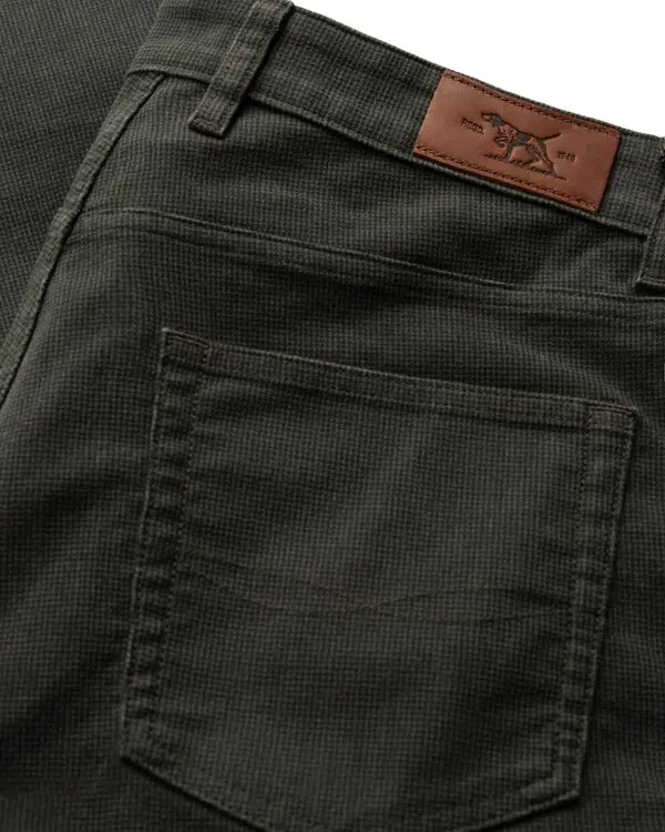 Rodd & Gunn Glenvar Straight Fit Cotton Blend Jeans - Forest