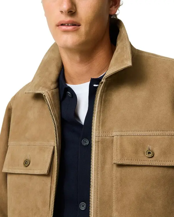 Rodd & Gunn Waitomo Caves Suede Leather Jacket