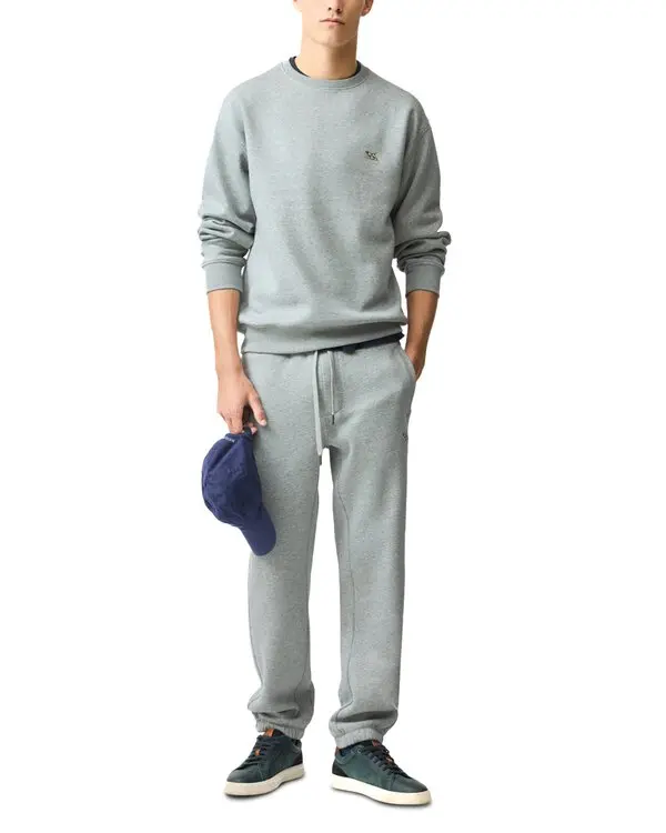 Rodd & Gunn Otago Fleece Crewneck Sweatshirt - Noir