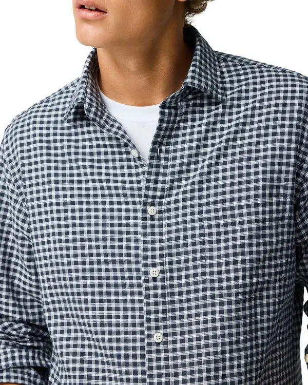 Rodd & Gunn Mckerrow Cotton & Linen Checked Shirt