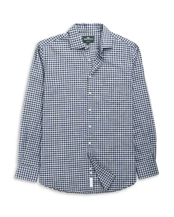 Rodd & Gunn Mckerrow Cotton & Linen Checked Shirt
