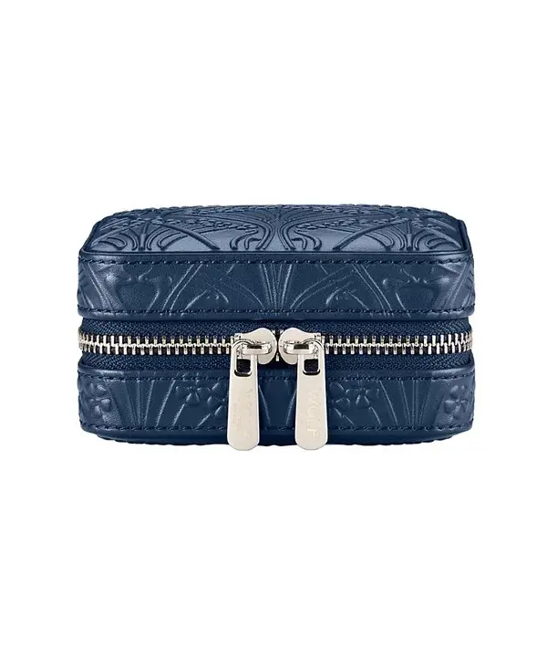 Wolf X Liberty Small Travel Zip Case - Navy