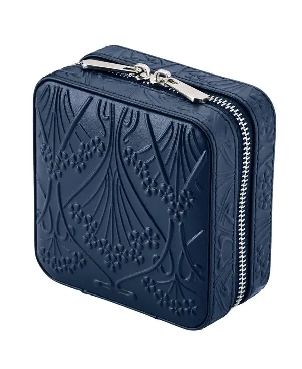 Wolf X Liberty Small Travel Zip Case - Navy