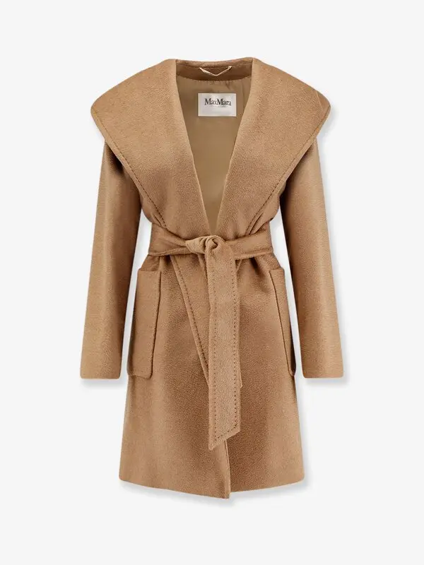 Max Mara Rialto Camel Hair Coat - Multicolor