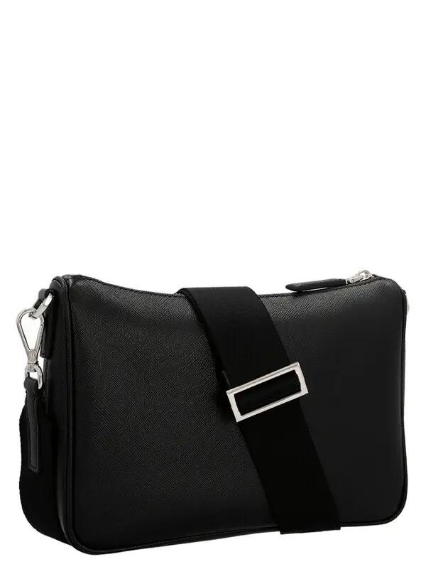 Prada Re-nylon & Saffiano Crossbody Bag