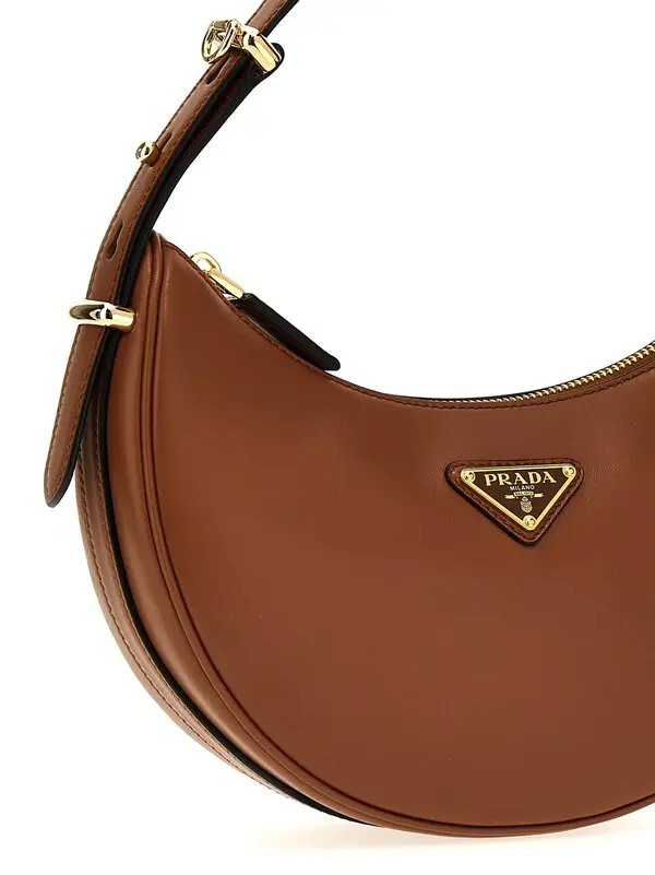 Prada Arquè Shoulder Bag - Brown