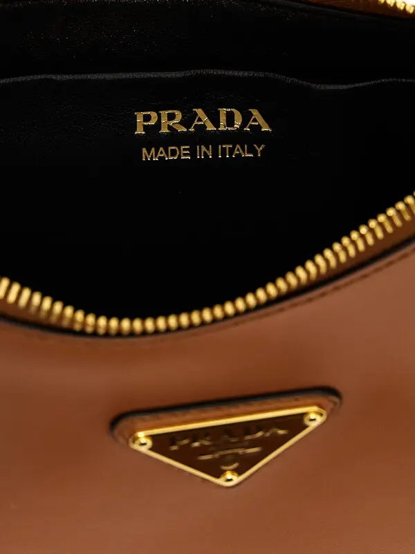 Prada Arquè Shoulder Bag - Brown