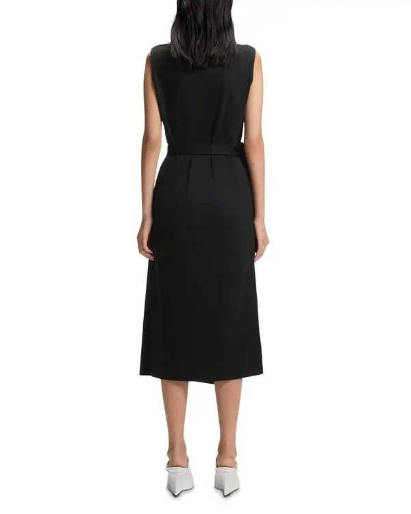 BOSS Emiaky Cotton Belted Dress
