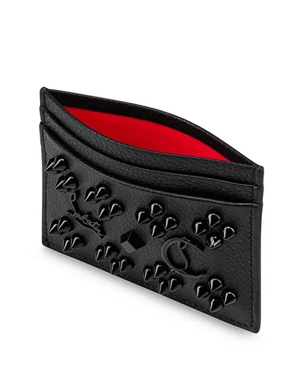 CHRISTIAN LOUBOUTIN Kios Cardholder - Black