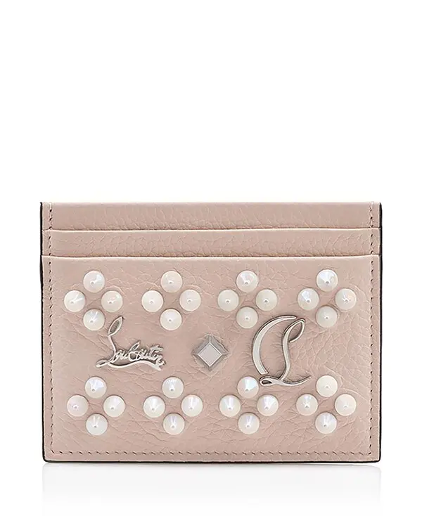CHRISTIAN LOUBOUTIN Kios Cardholder - Leche
