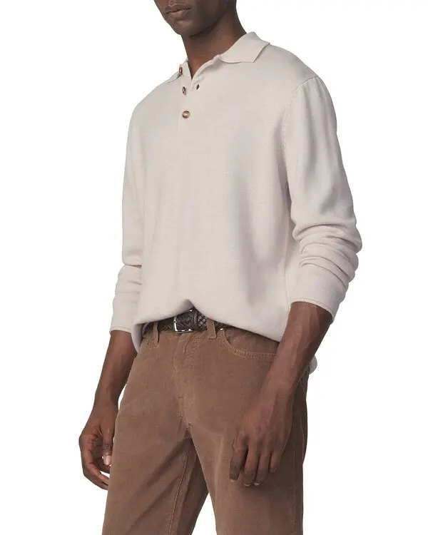 Joe's Jeans Extra Fine Merino Wool Polo Sweater