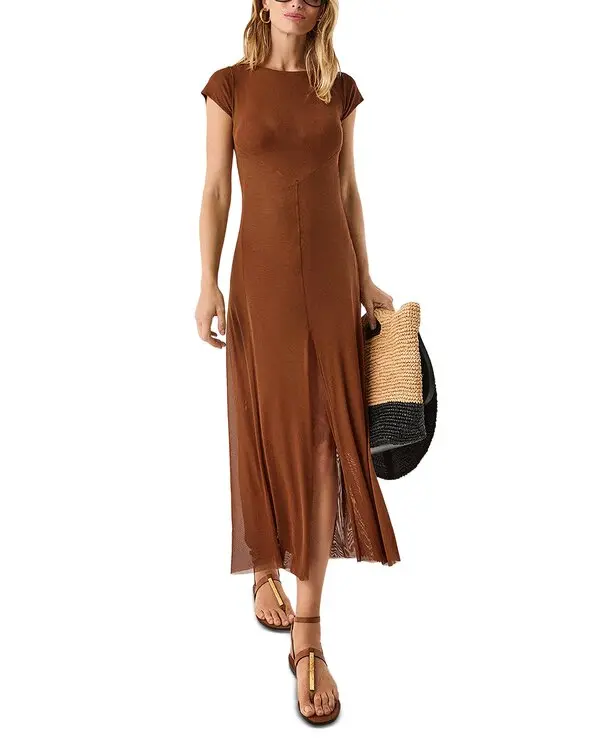 VIX PAULA HERMANNY Lais Long Dress Swim Cover-up