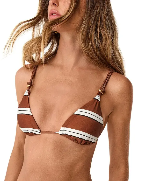 VIX PAULA HERMANNY Gal Triangle Parallel Bikini Top