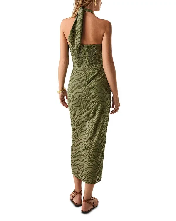 VIX PAULA HERMANNY Marilyn Slit Front Dress