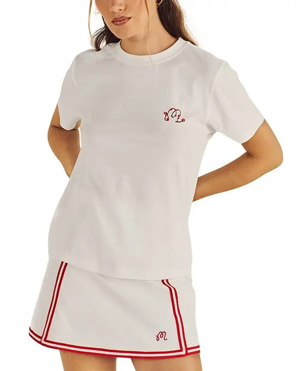 MALBON Cosette Blossom Cotton Tee
