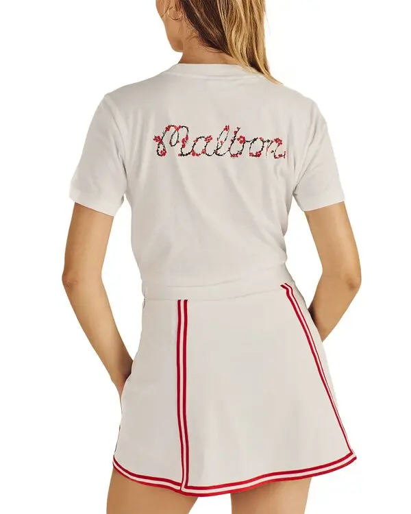 MALBON Cosette Blossom Cotton Tee