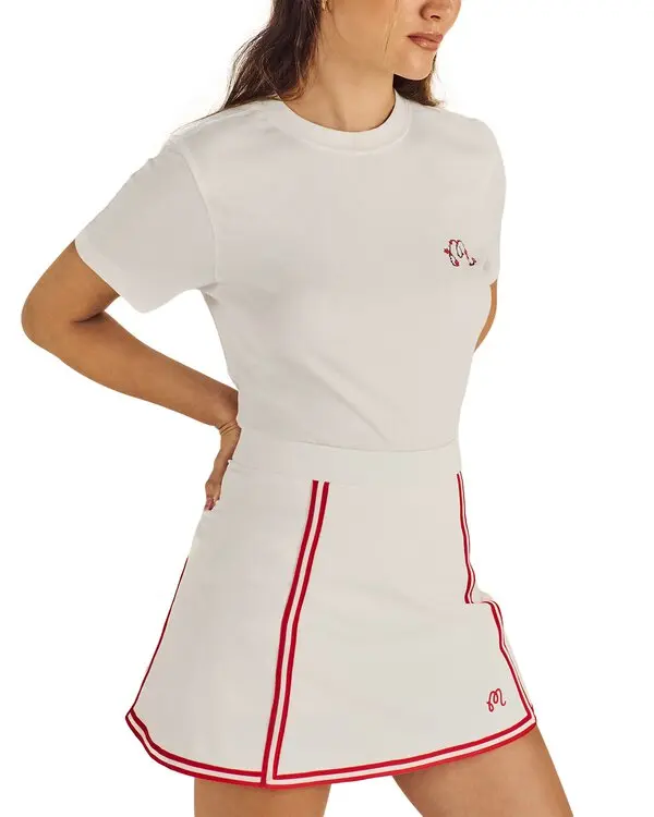 MALBON Cosette Blossom Cotton Tee