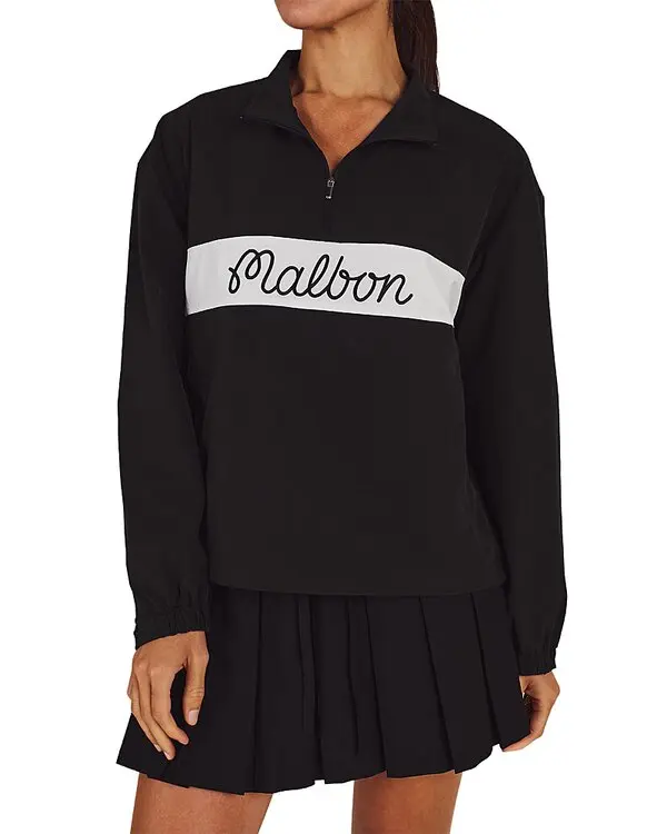 MALBON Crosscourt 1/4 Zip Windbreaker