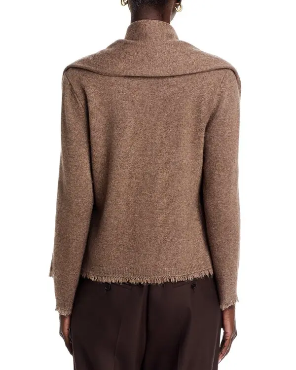 Kobi Halperin Gracie Round Neck Ribbed Trim Sweater - Taupe