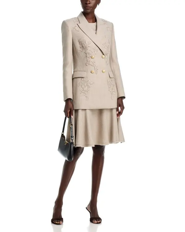Kobi Halperin Violet Embroidered Wool Jacket