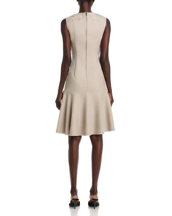 Kobi Halperin Tate Embroidered Wool Dress