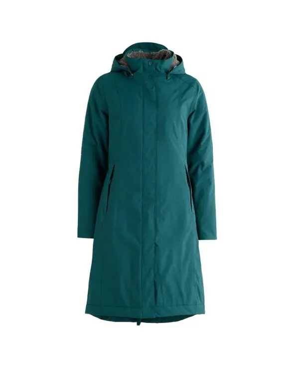 SEASALT CORNWALL Janelle Waterproof Hooded Raincoat - Loch