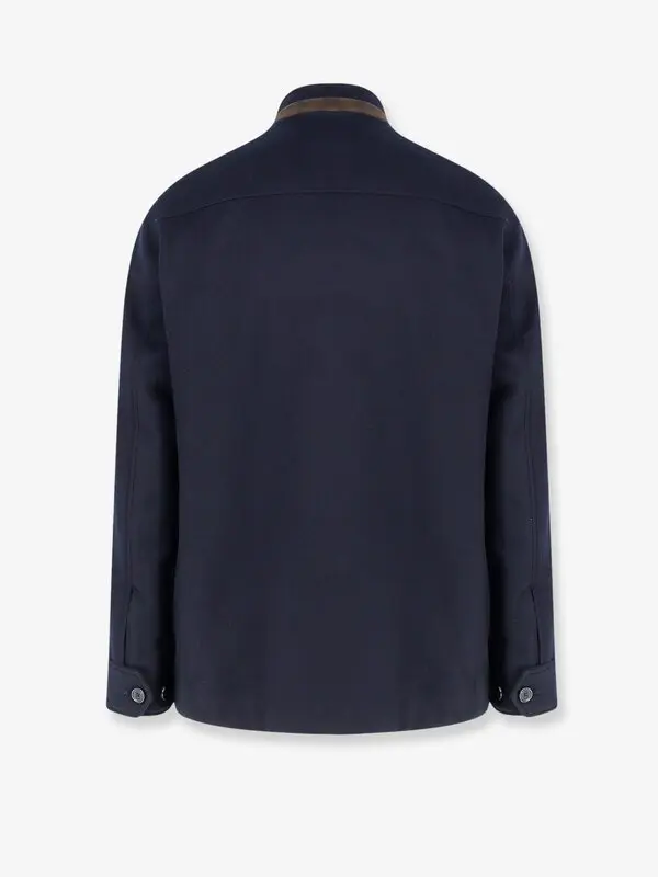 Loro Piana Elan Cashmere Coat With Internal Vest